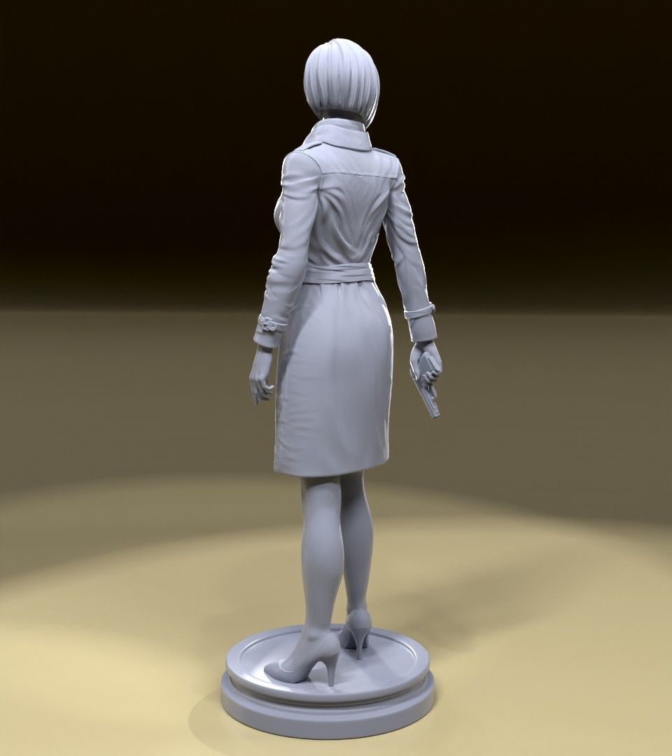 Ada Wong 3D model 3D printable | CGTrader