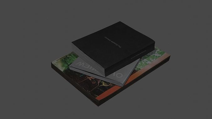 books box free 3D model | CGTrader