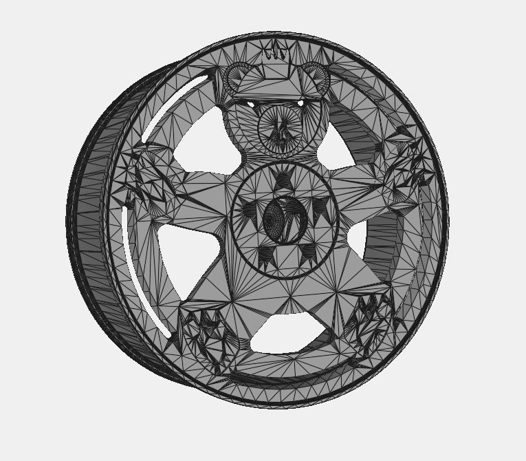 Rotiform Teddy Wheel - Ken Block 3D model | CGTrader