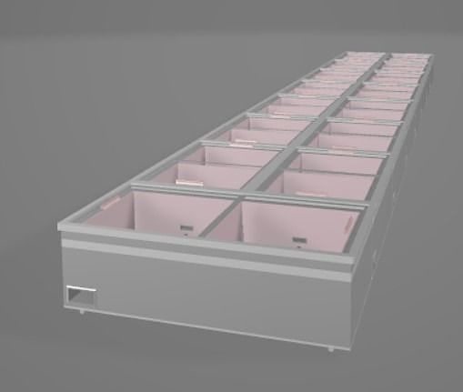 commercial freezer free 3D model | CGTrader