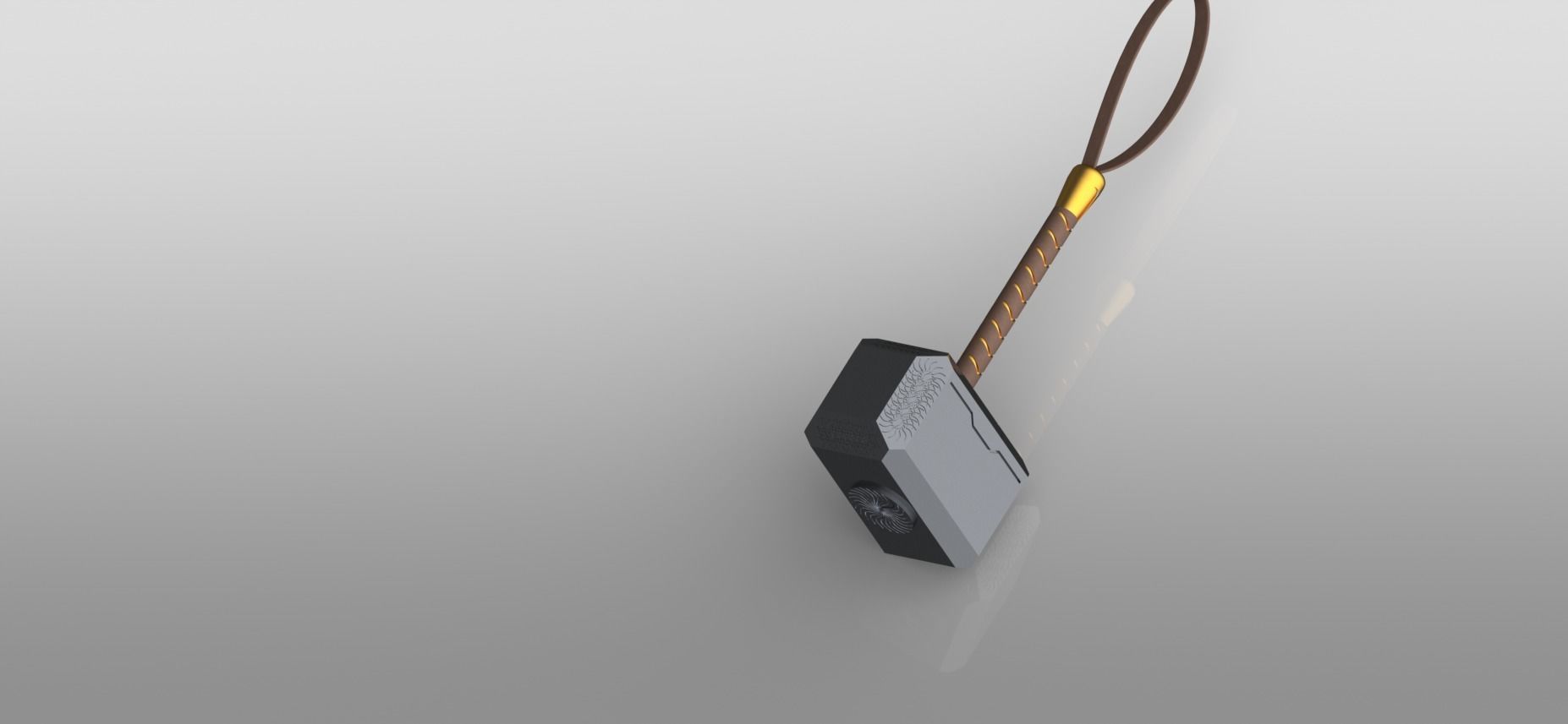 Marvel Avengers thor hammer 3D model | CGTrader