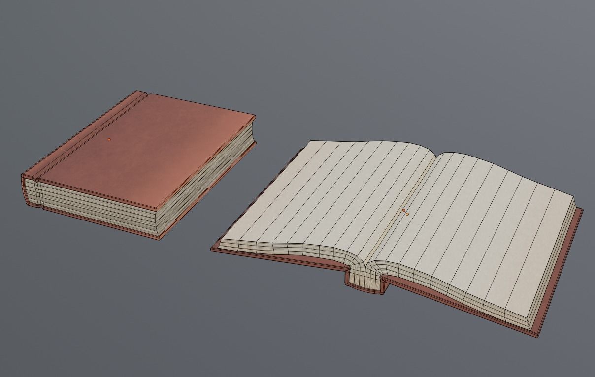 Hardcover Book free VR / AR / low-poly 3D model | CGTrader