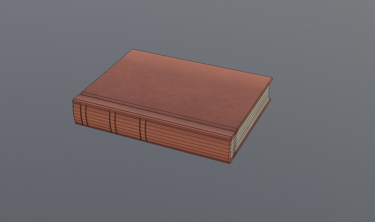 Hardcover Book free VR / AR / low-poly 3D model | CGTrader