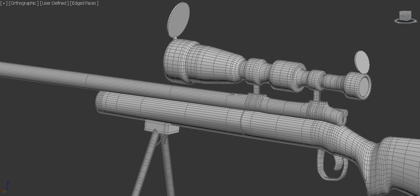 M24 sniper rifle free VR / AR / low-poly 3D model | CGTrader