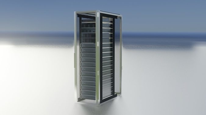 Server Rack Server Rack 42U Width 600mm Rack Cabinet 3D model | CGTrader