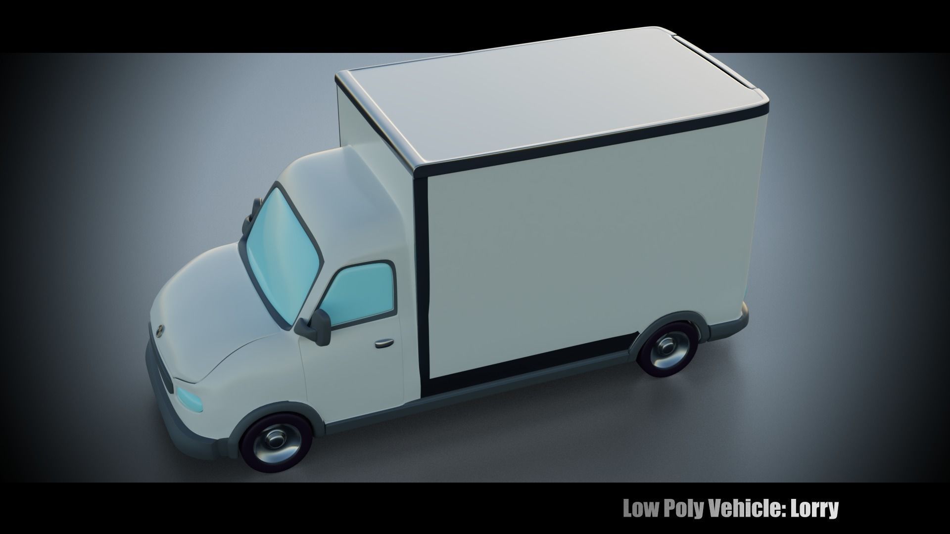 3D model Low Poly Vehicle - Lorry VR / AR / low-poly | CGTrader