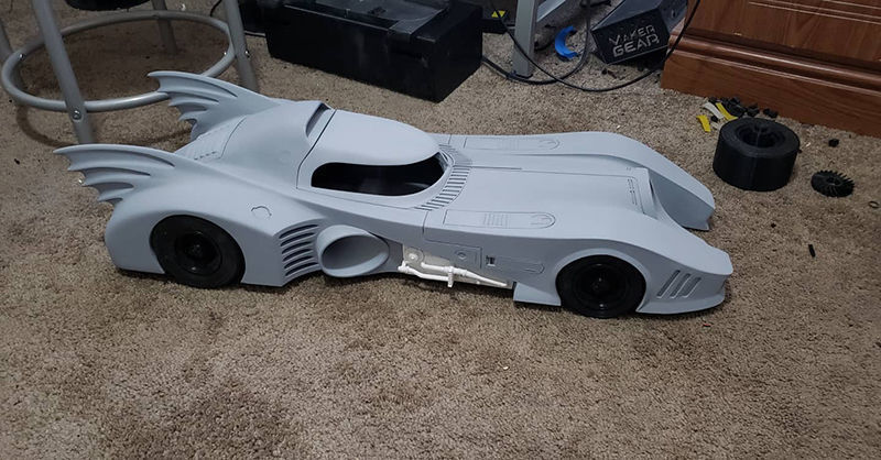 1989 Batmobile free 3D model | CGTrader