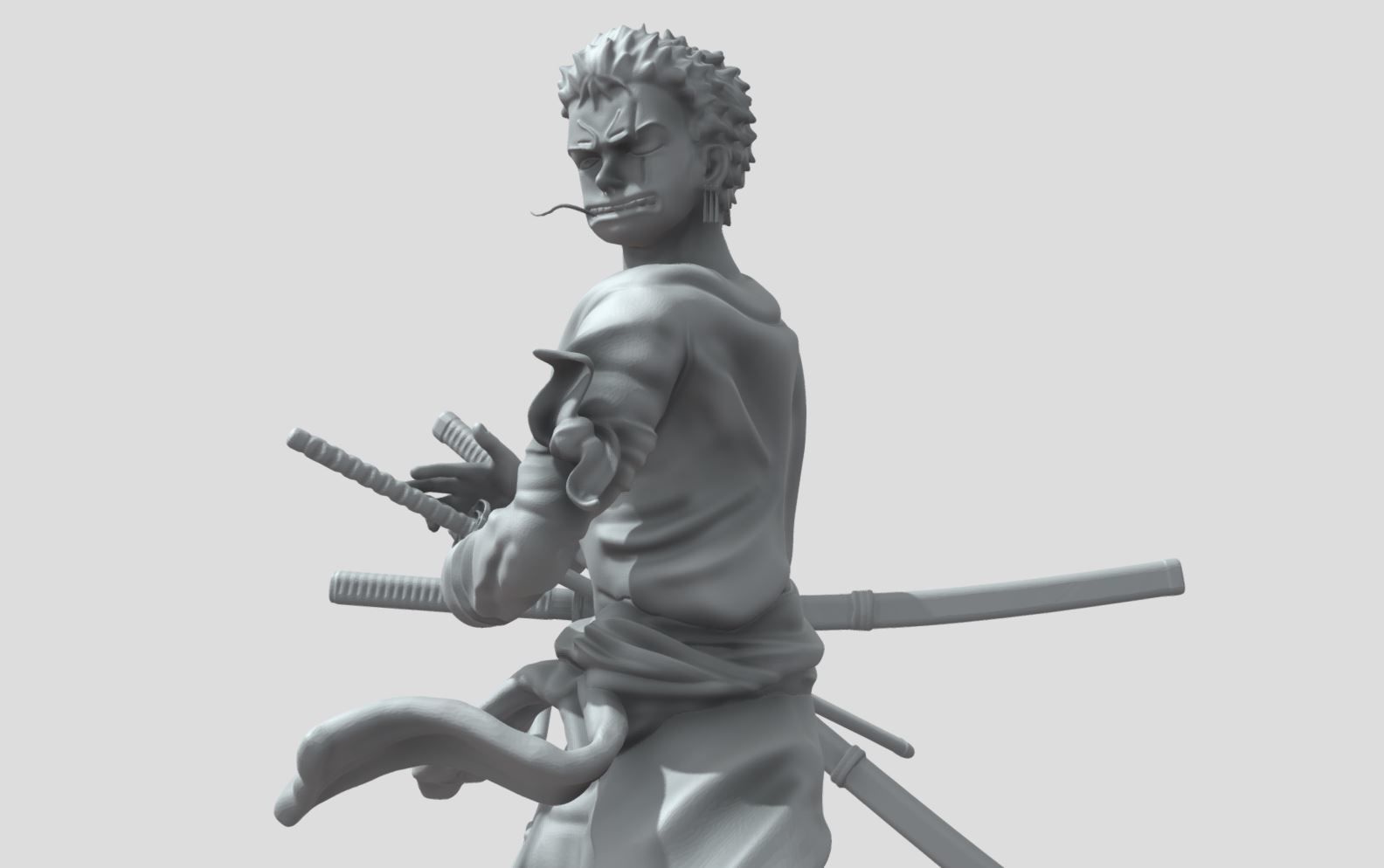 RORONOA ZORO ONE PIECE - 3D PRINTING 3D model 3D printable | CGTrader
