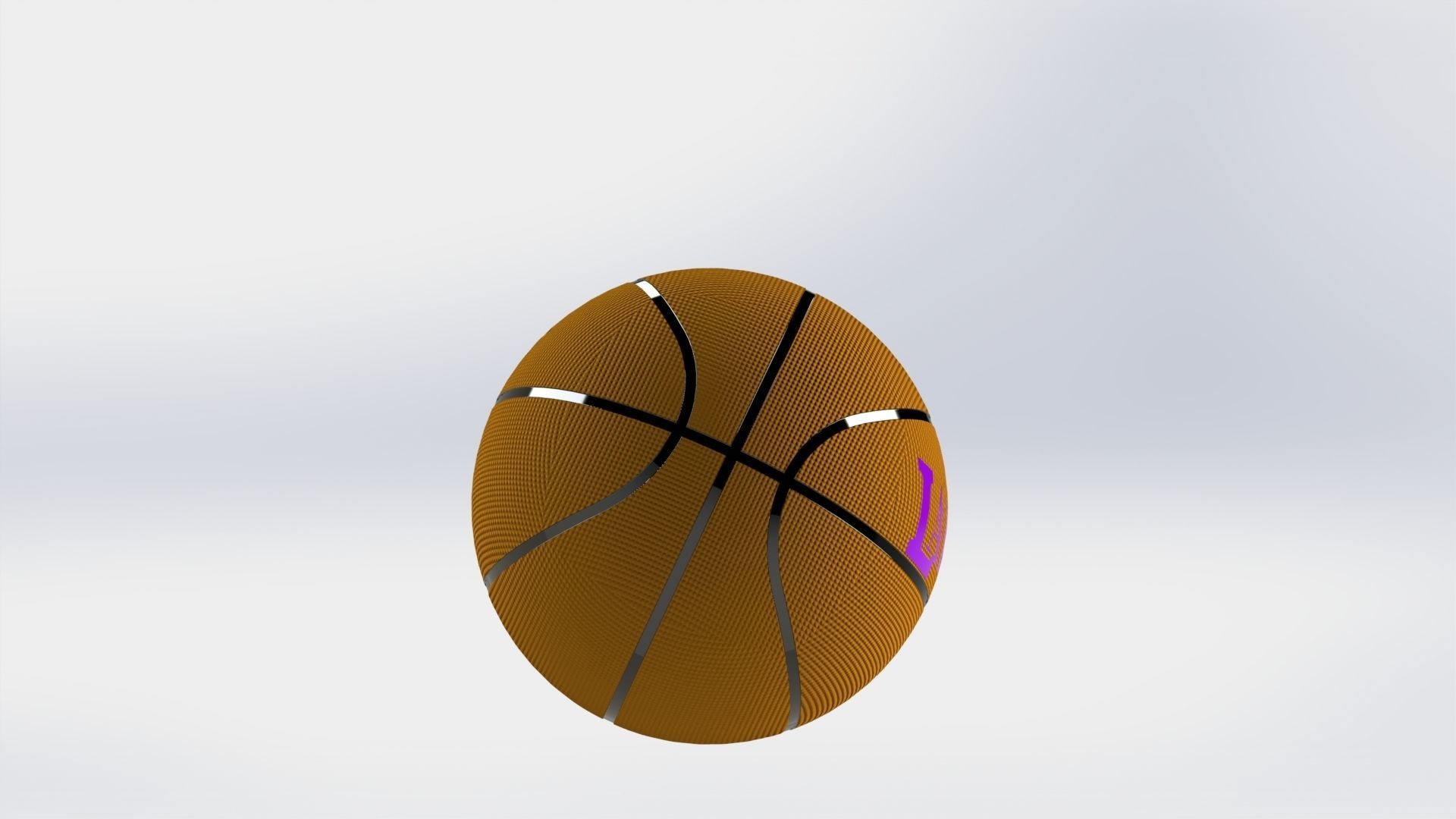 basketball lakers 3D model | CGTrader