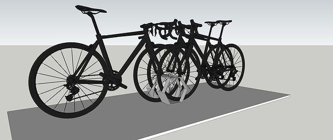 bike rack 3D model rigged | CGTrader