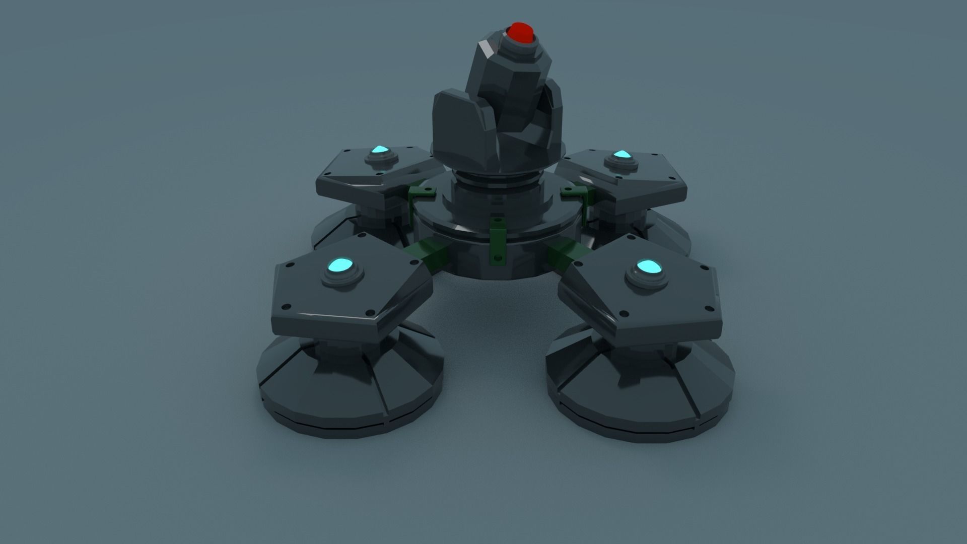 Active Defense System ADS Rainbow Six Siege 3D model | CGTrader