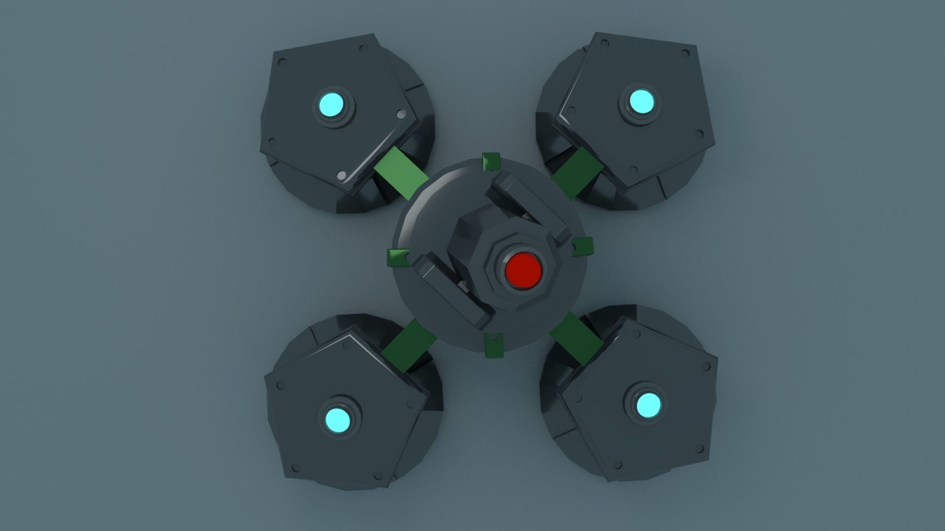 Active Defense System ADS Rainbow Six Siege 3D model | CGTrader