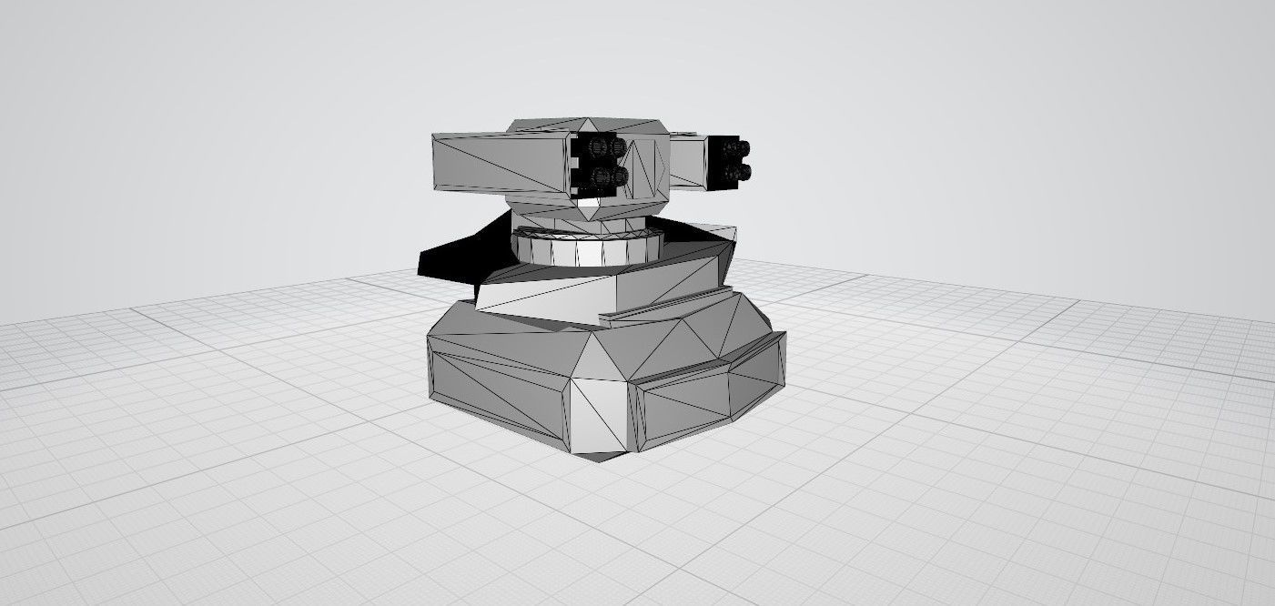 Blender Turret Introduction 3D model | CGTrader