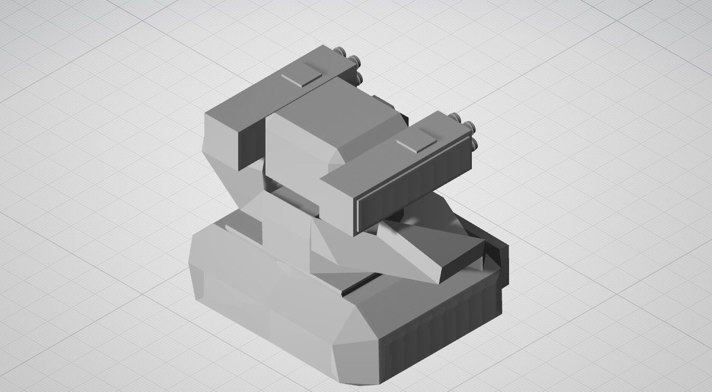 Blender Turret Introduction 3D model | CGTrader