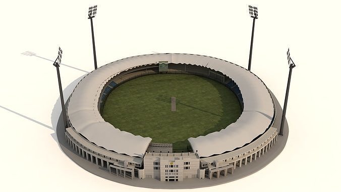 National Cricket Stadium 3D model | CGTrader
