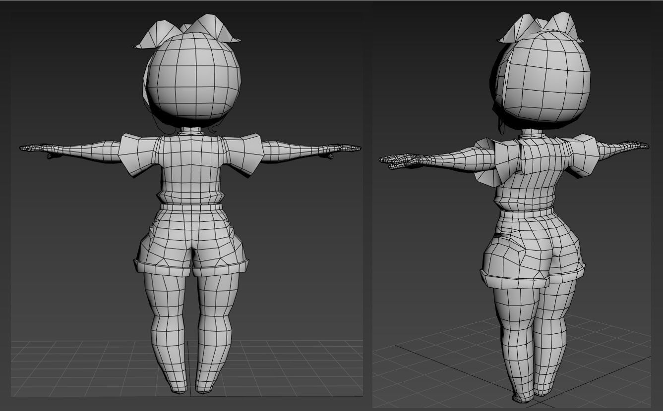 Rocksana VRChat Avatar commissions open free VR / AR / low-poly 3D ...