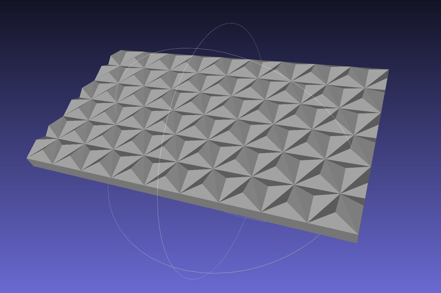3D print model Geometric pattern triangle | CGTrader