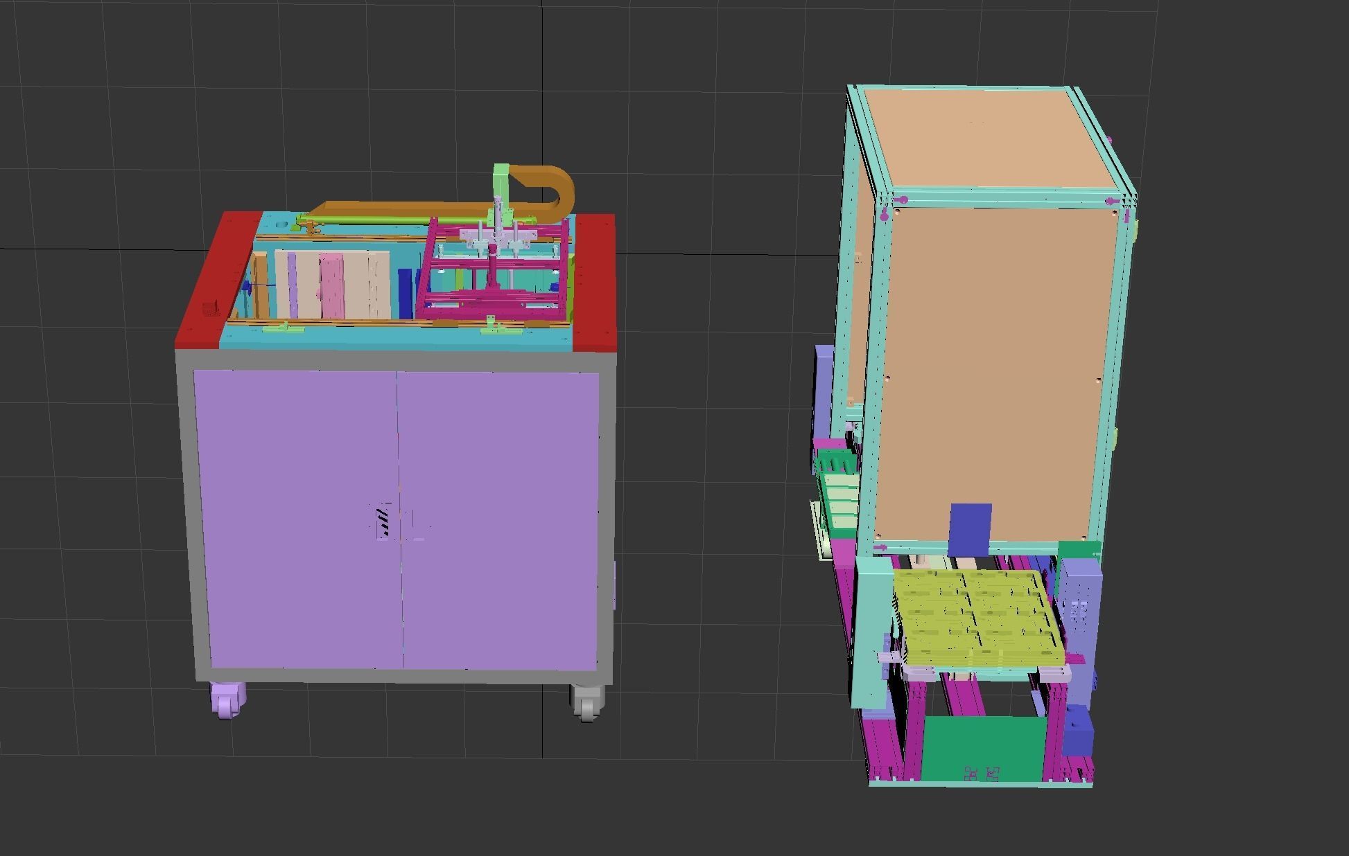 Tray loading and unloading machine 3D model | CGTrader