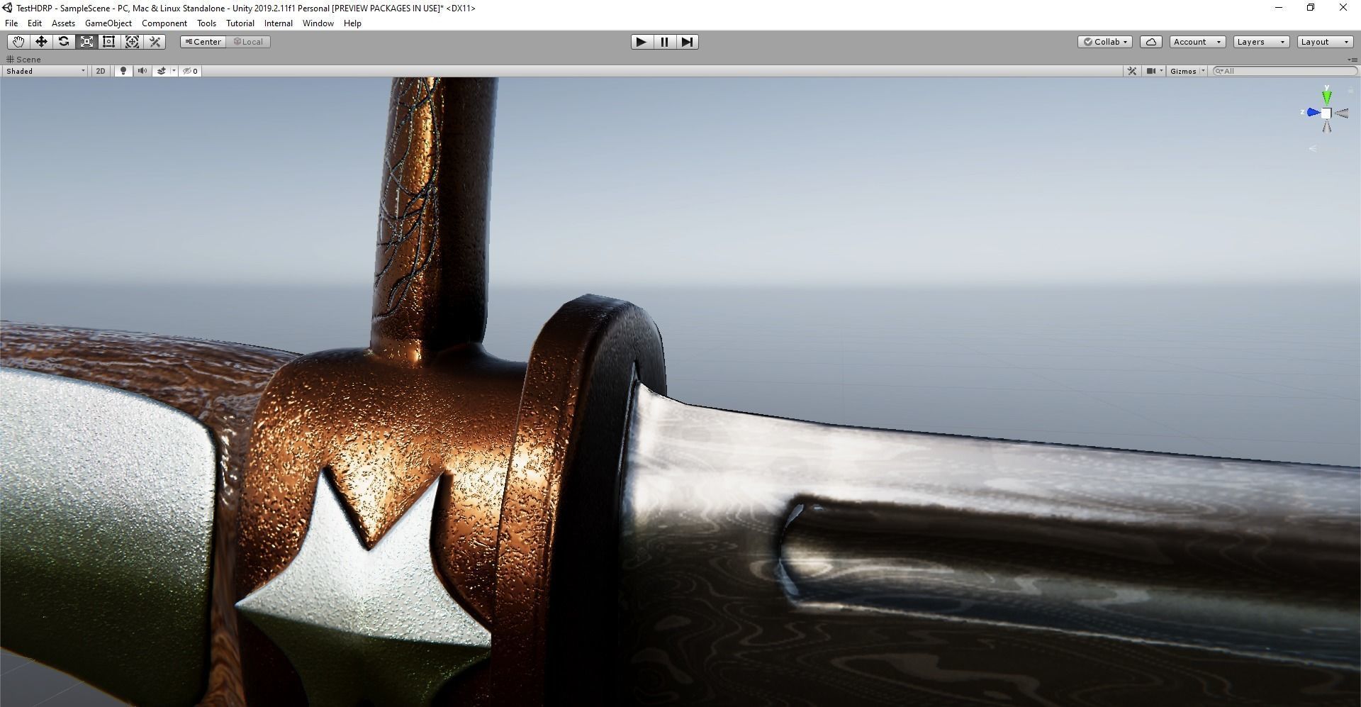 Fantasy Curved Sword for games and 3D design 3D model | CGTrader
