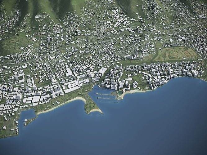 3D model Oahu Island VR / AR / low-poly | CGTrader