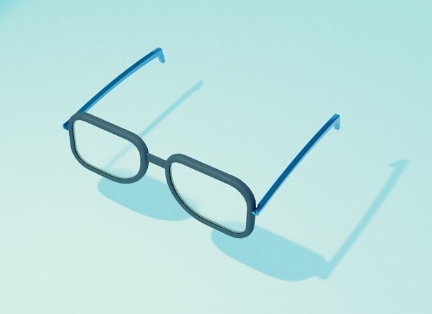3D model Spectacles glasses VR / AR / low-poly | CGTrader