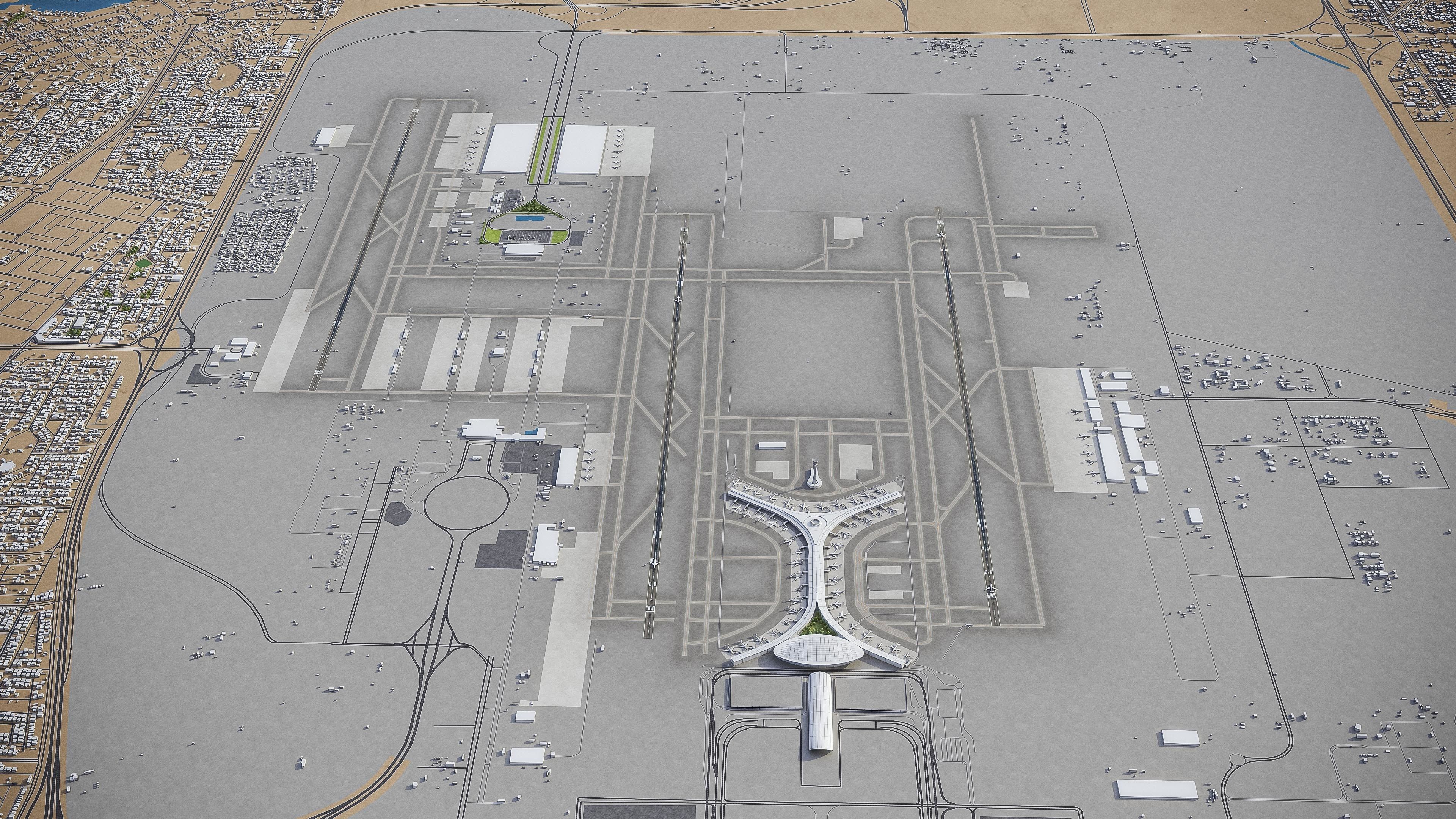 3D Model Collection Jeddah - Mecca VR / AR / low-poly | CGTrader