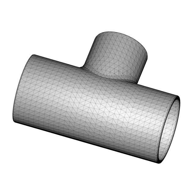Reducing Tee Fitting 3D model 3D printable | CGTrader