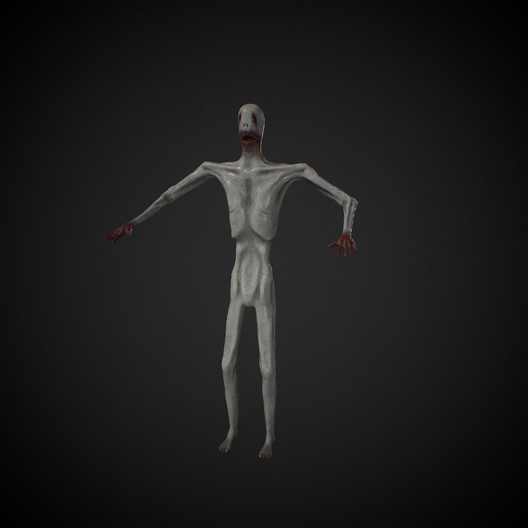 Horror Character 3D asset | CGTrader
