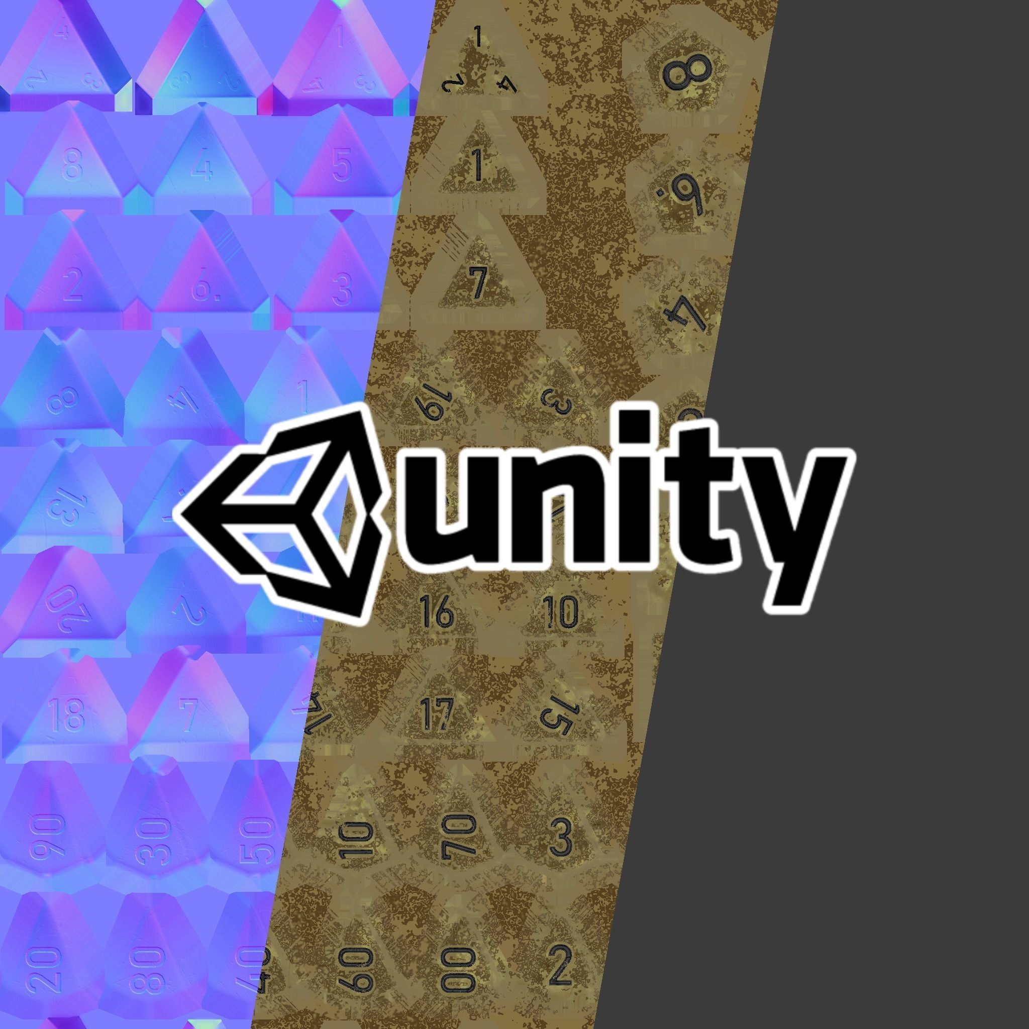 3D model Role Playing Dice - RPG Dice Set - PBR - 3D VR AR game ready ...