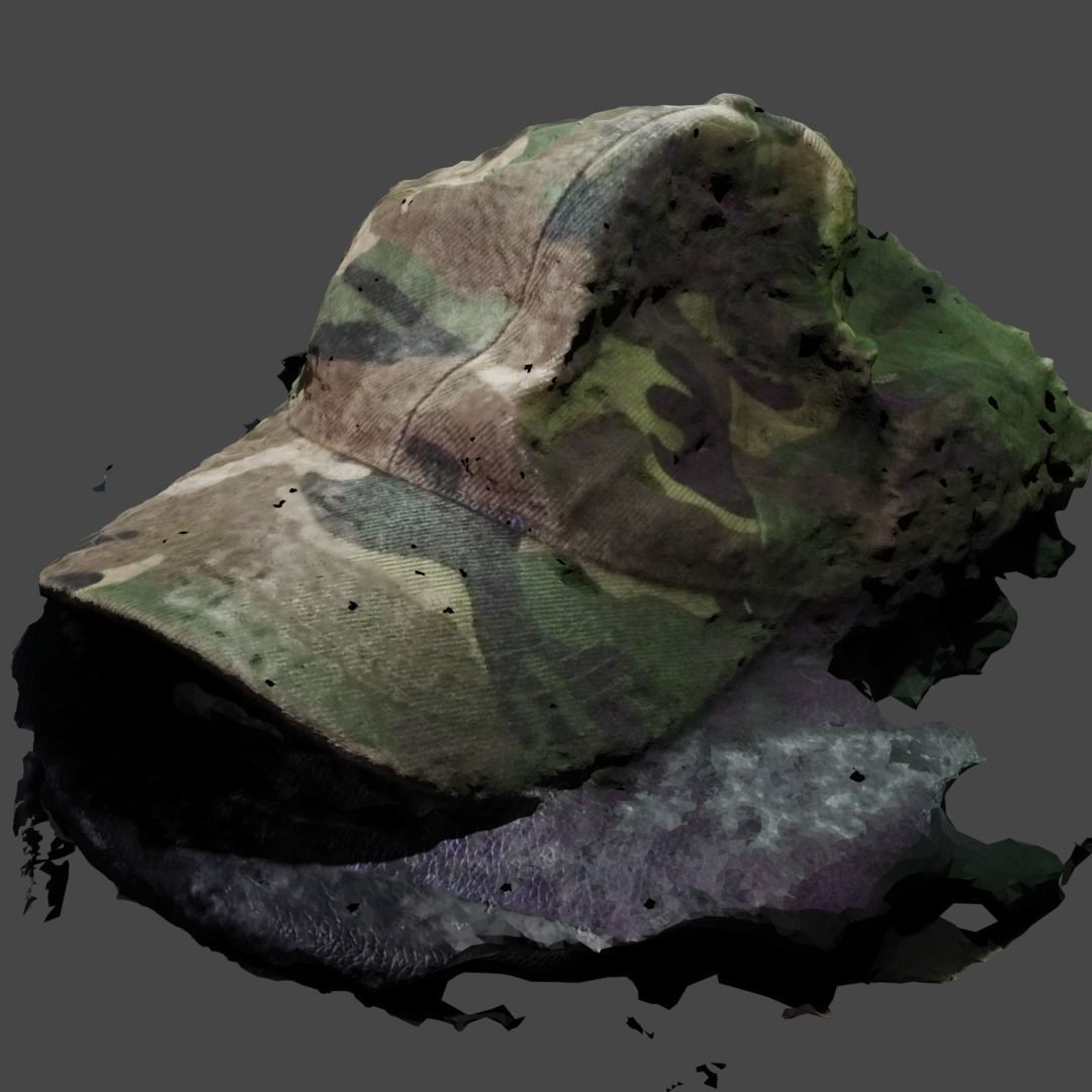 military cap 3D model | CGTrader