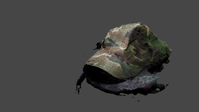 military cap 3D model | CGTrader
