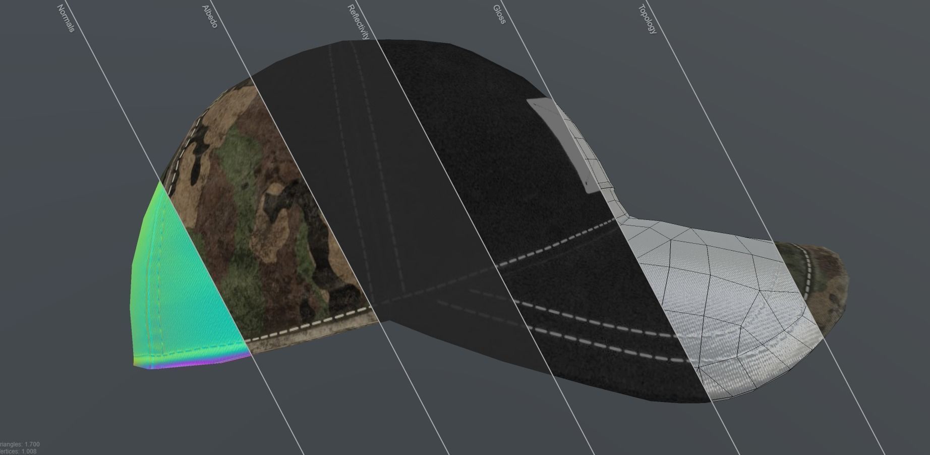 3D model Hat Modeling for game VR / AR / low-poly | CGTrader