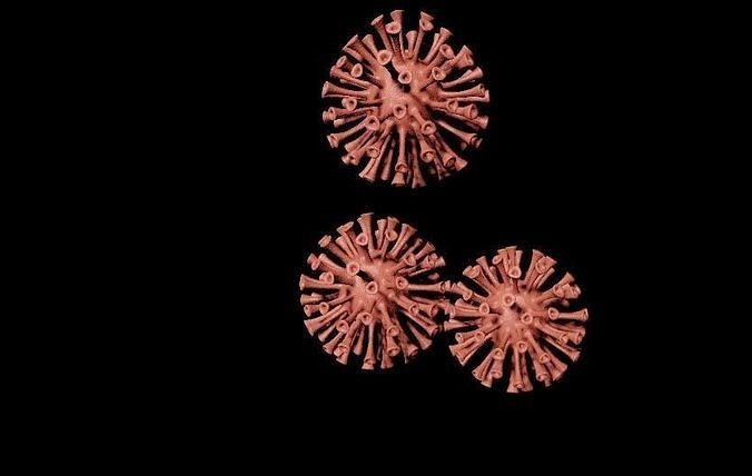Animated virus 3D model | CGTrader