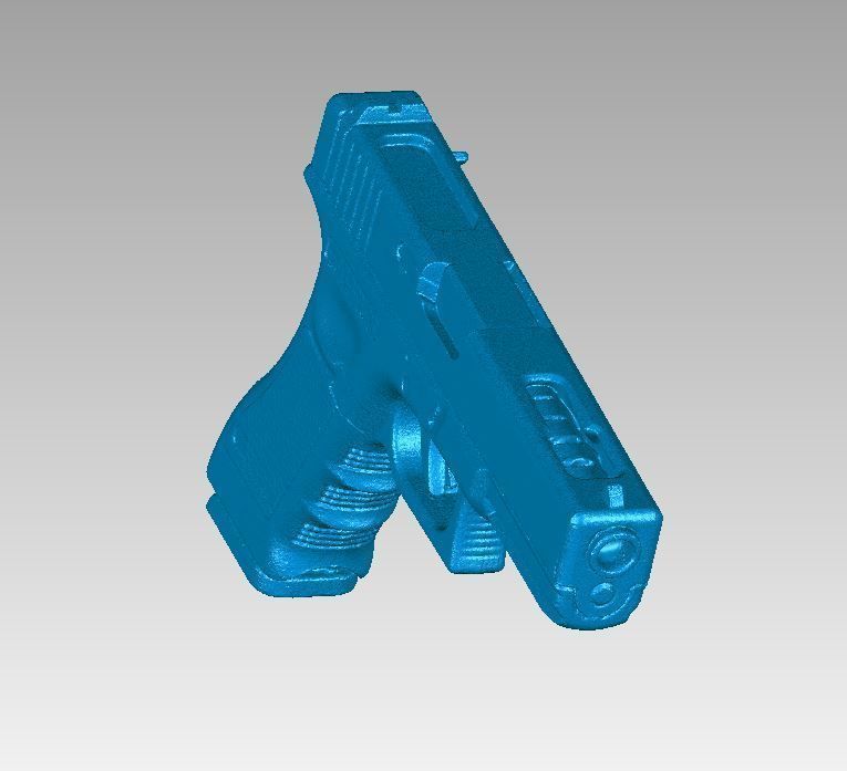 Real Glock 18C Replica 3D Scan 3D model | CGTrader
