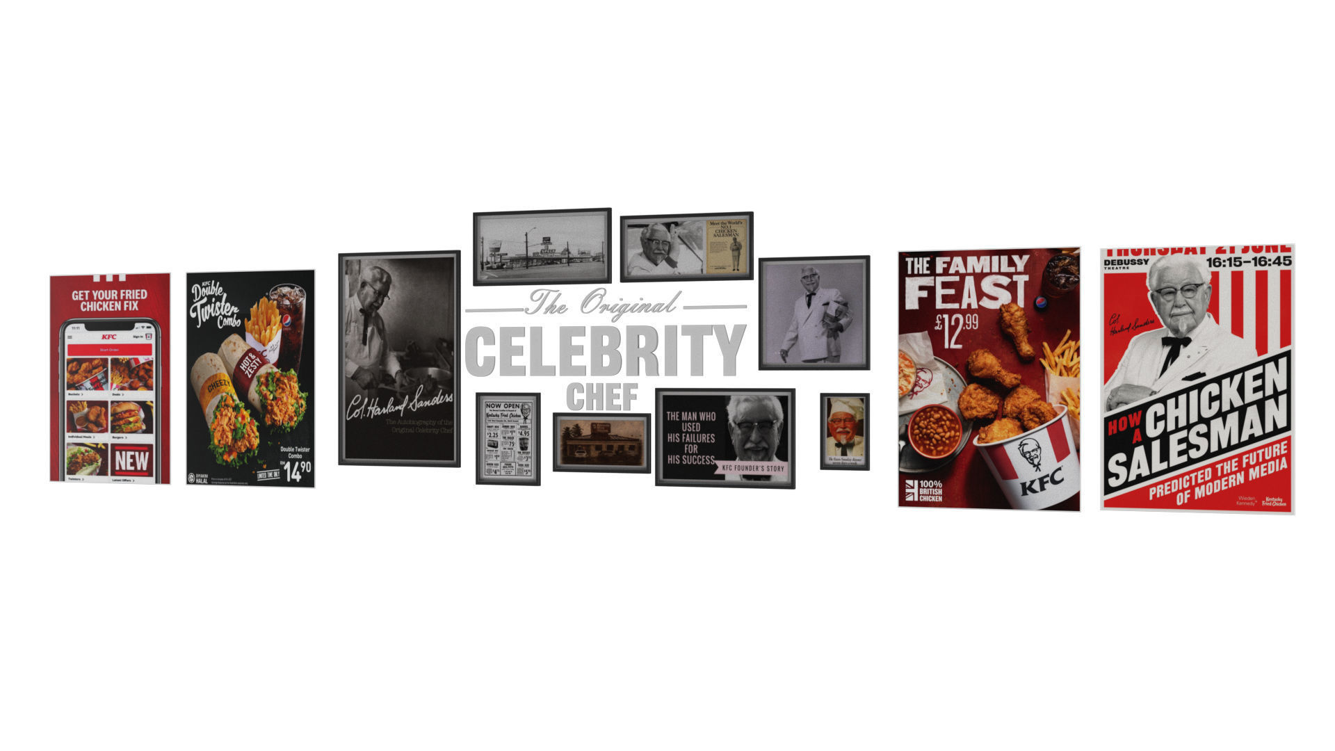 3D model KFC Element VR / AR / low-poly | CGTrader