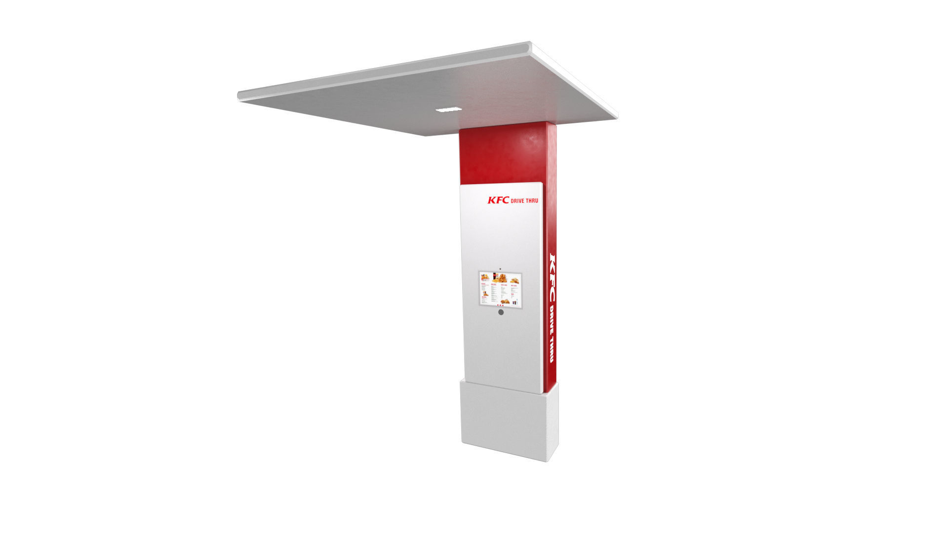 3D model KFC Element VR / AR / low-poly | CGTrader