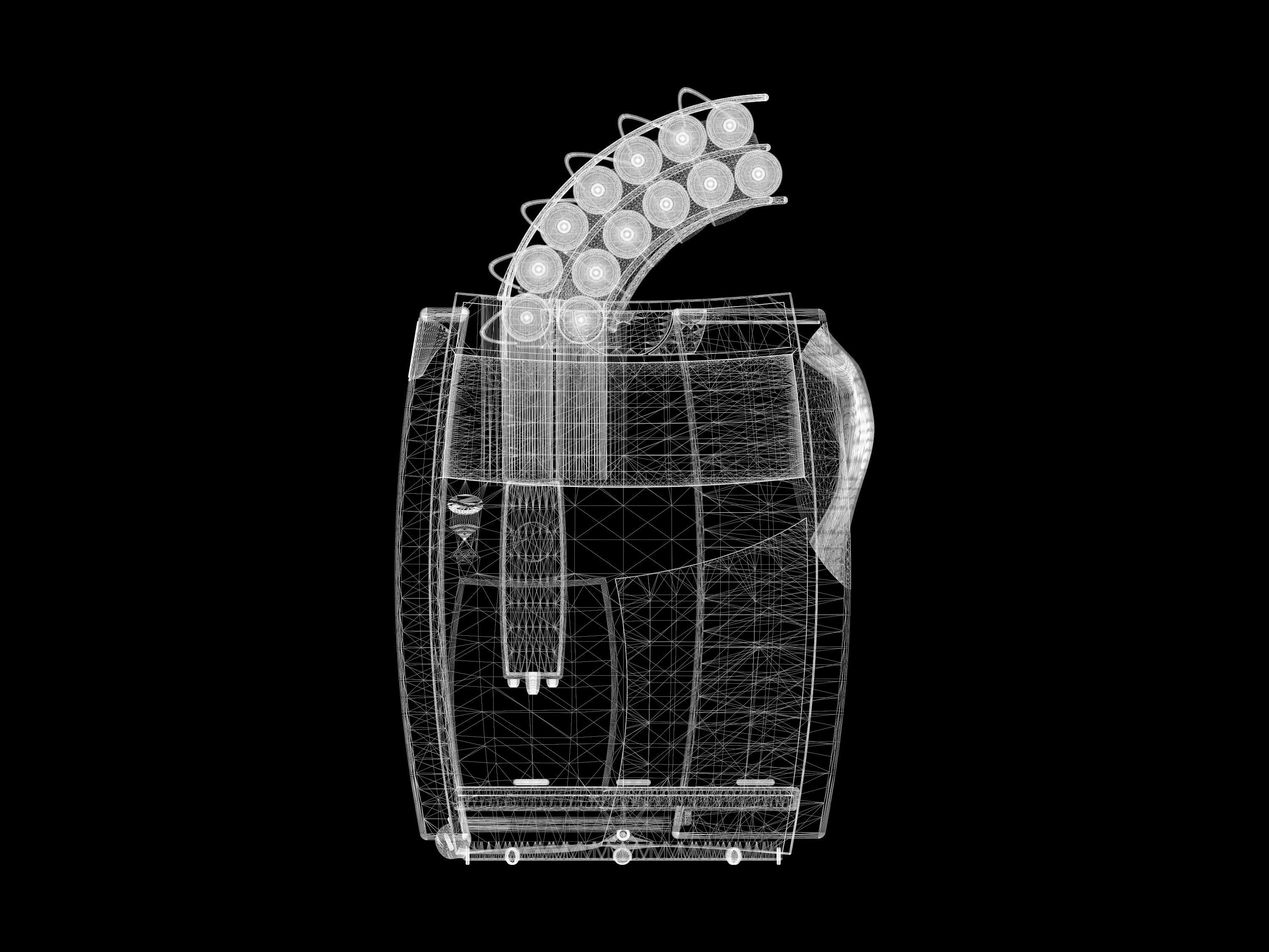 Fully automated smart coffee machine 3D model | CGTrader