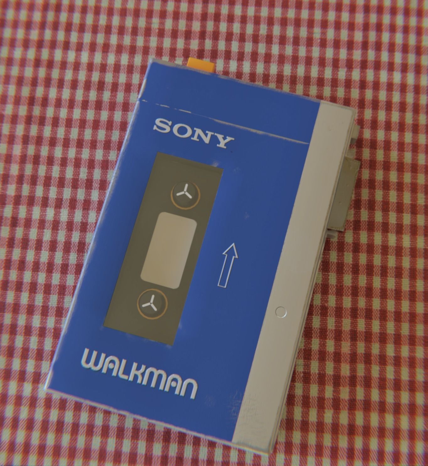 3D model sony walkman blue retro low poly VR / AR / low-poly | CGTrader