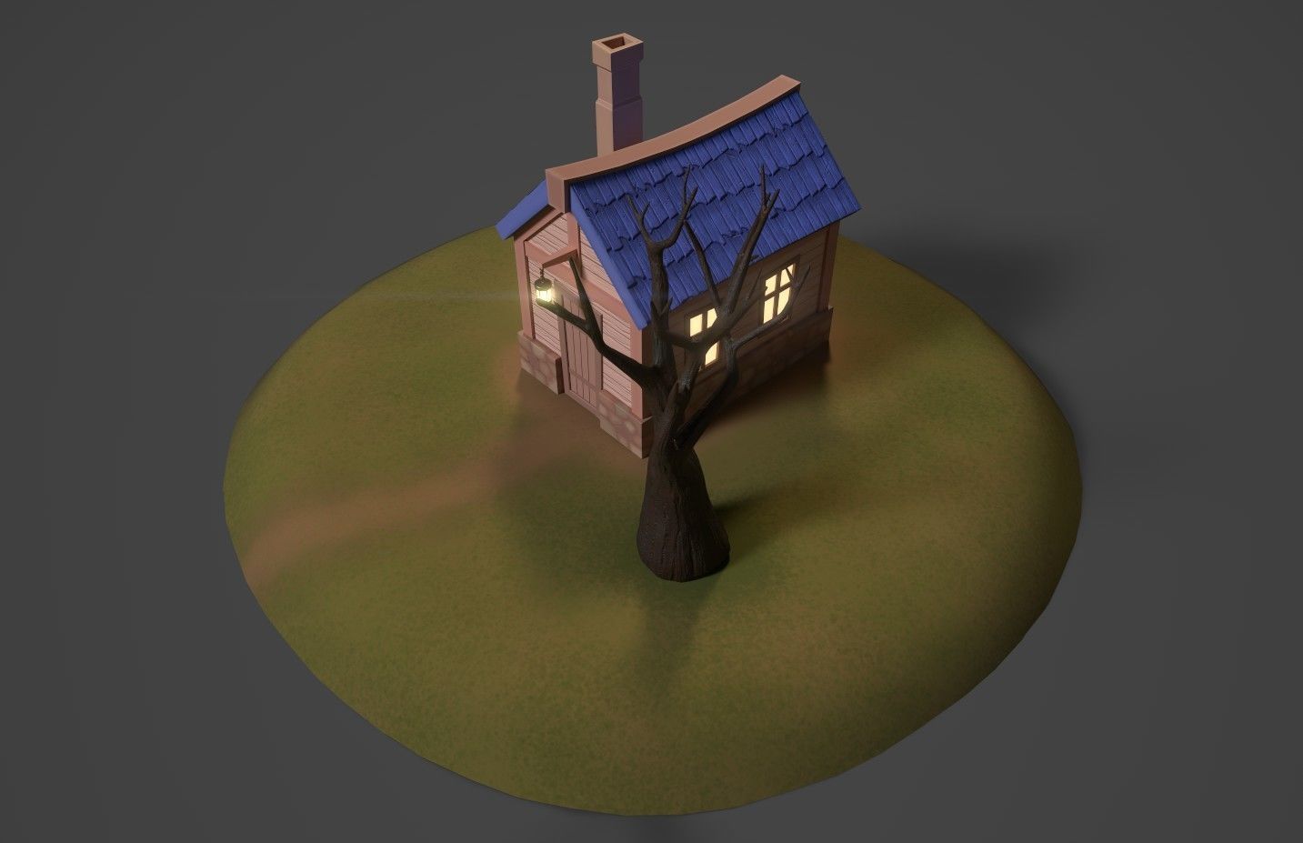 3D model Low-poly stylized bakery scene VR / AR / low-poly | CGTrader