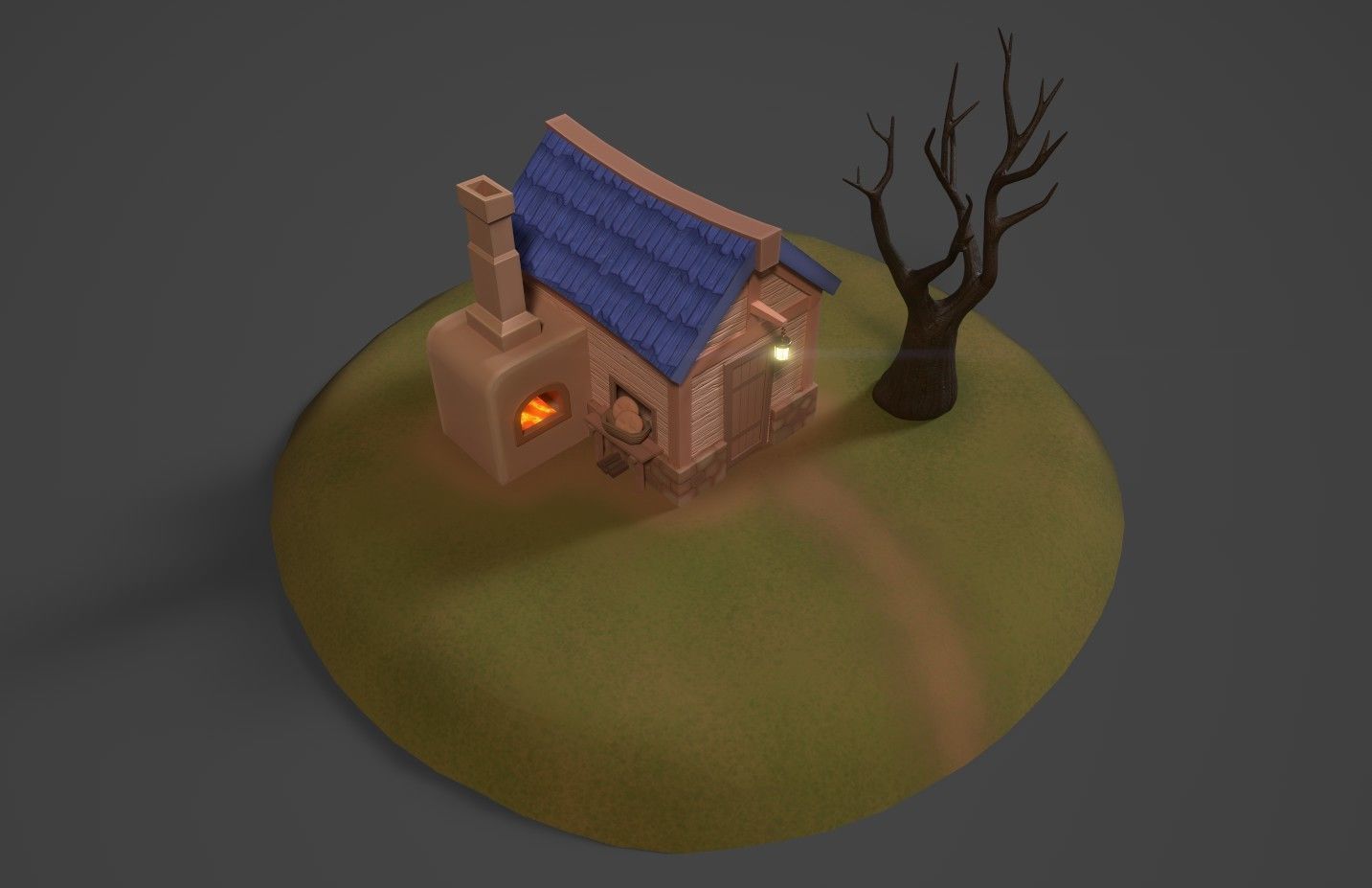 3D model Low-poly stylized bakery scene VR / AR / low-poly | CGTrader