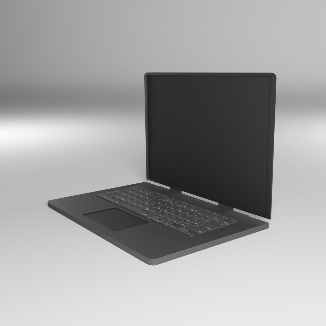 3D model lowpoly laptop with animation VR / AR / low-poly | CGTrader