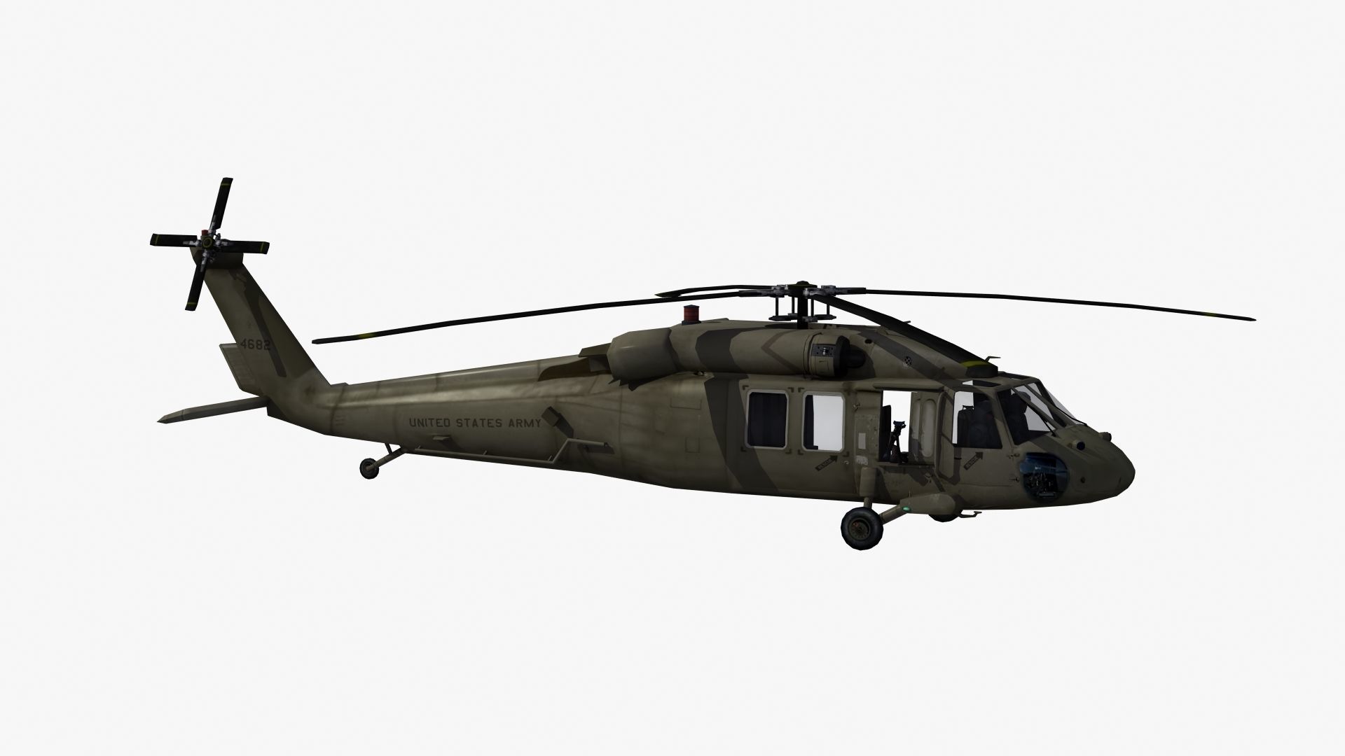 UH60M Blackhawk Helicopter 3D model | CGTrader