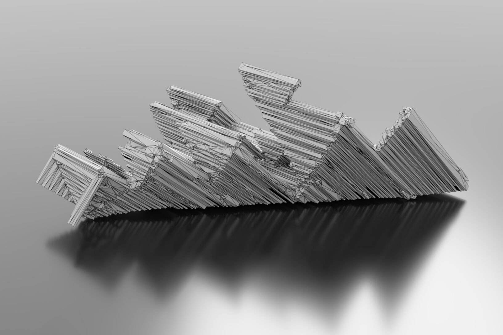 Bismuth Crystals 3D model | CGTrader