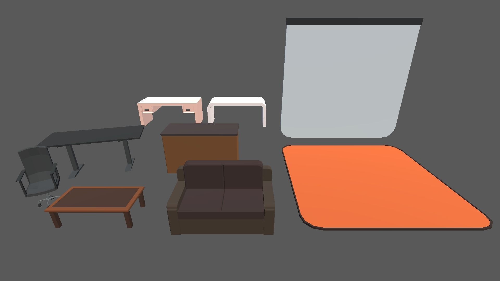 3D model 9t5 Low Poly Streamers VR / AR / low-poly rigged | CGTrader