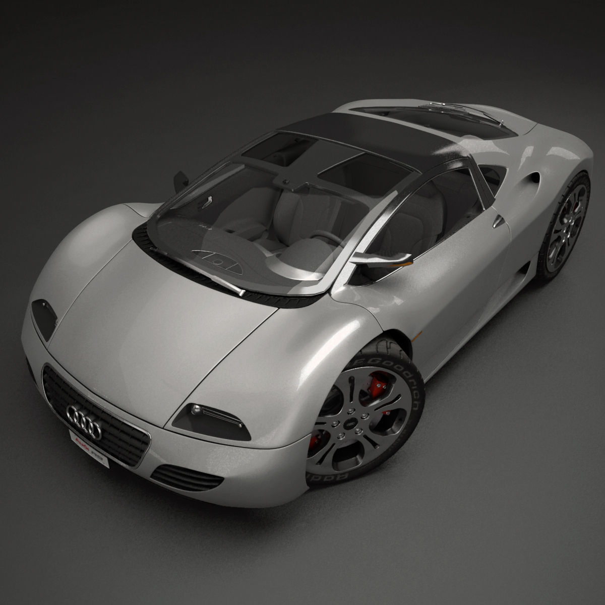 Audi R9 Prototype Car 3D | CGTrader