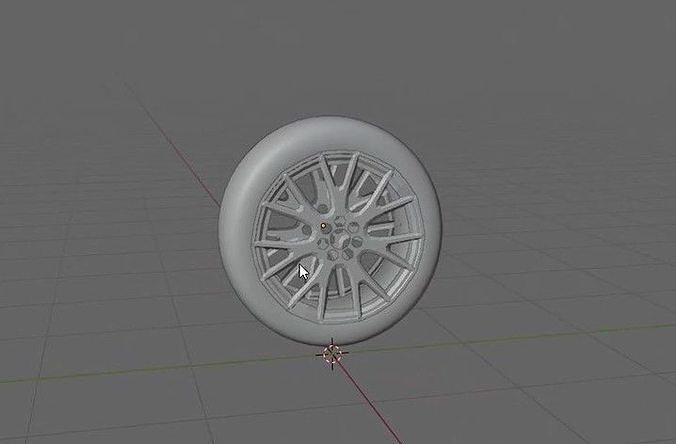 Blender Wheel Introduction 3D model | CGTrader