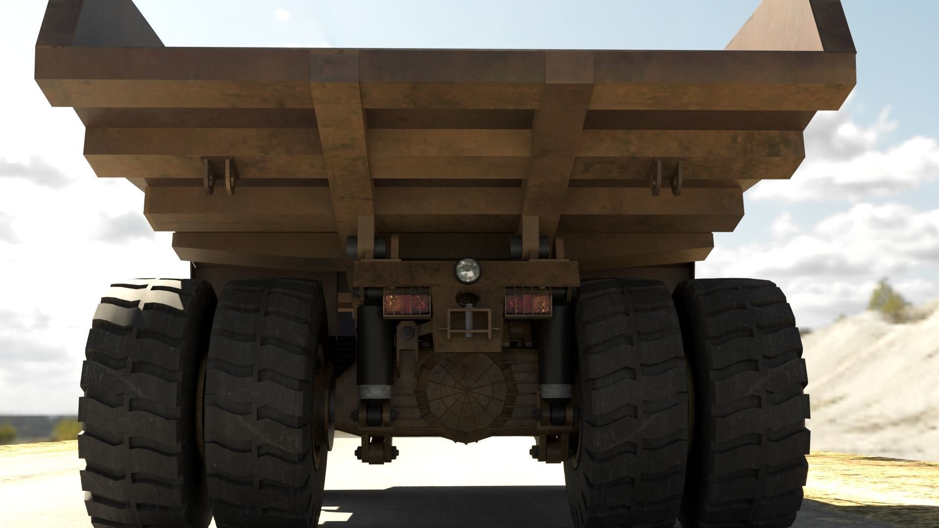 Belaz 7540 3D model | CGTrader