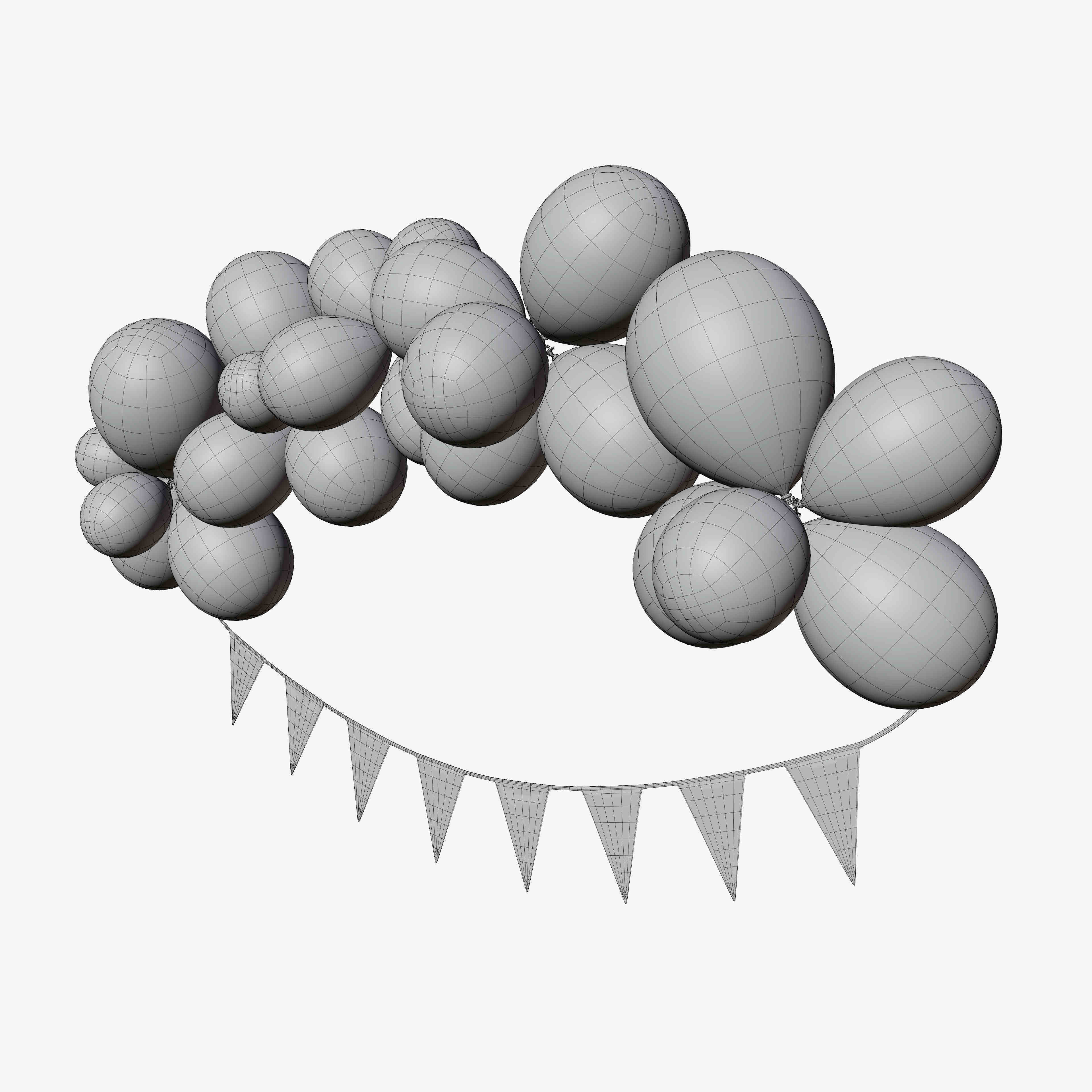 Banner Decoration 3D model | CGTrader