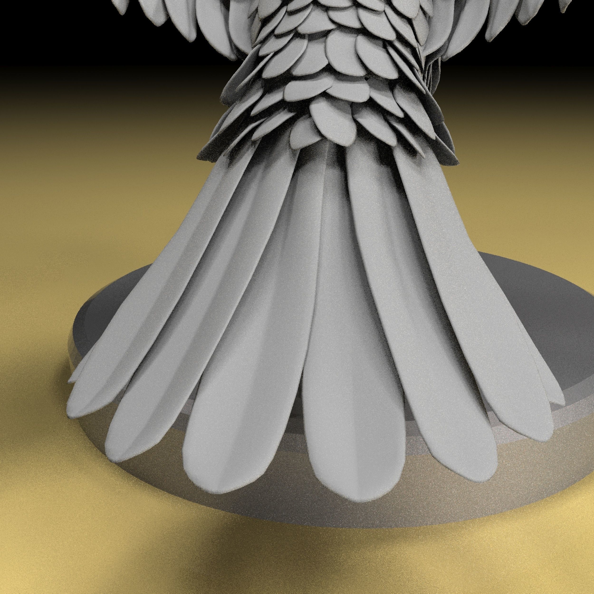 Eagel 3D model high quality obj stl file 3D model 3D printable | CGTrader