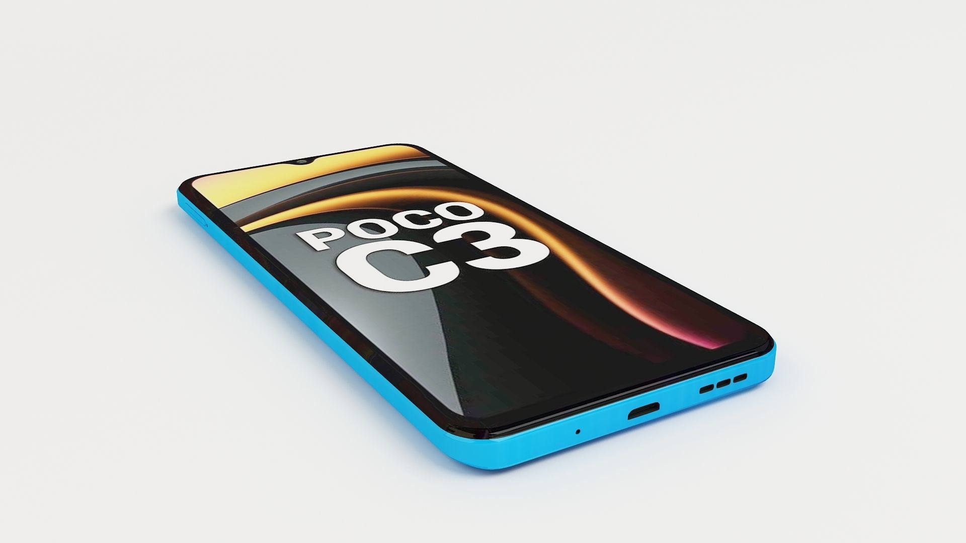 xiaomi poco c3 3D model | CGTrader